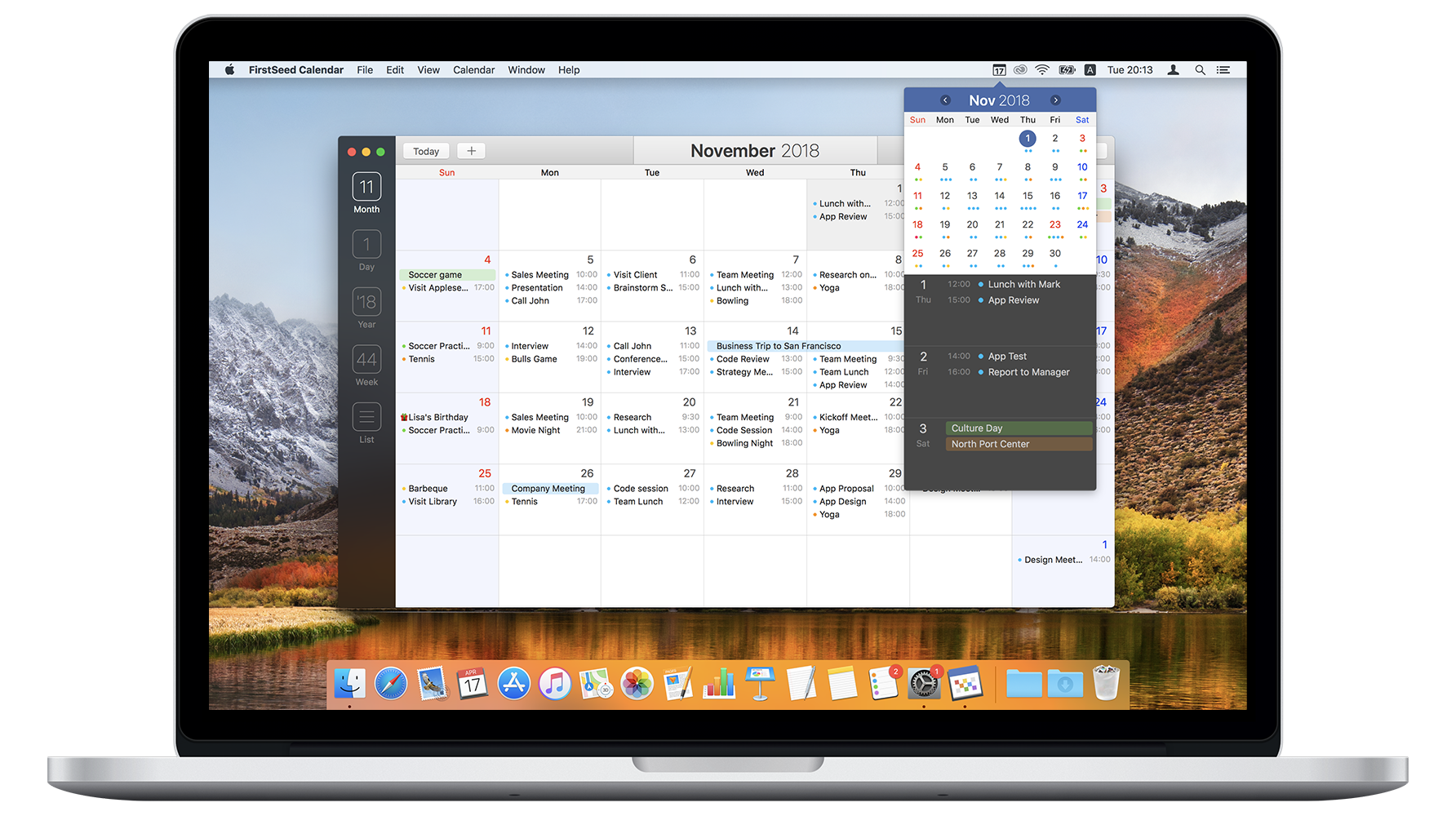 FirstSeed Calendar For Mac Is Available On The Mac App Store